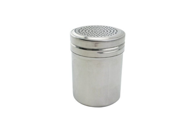 Choc Shaker for home. Stainless steel choc shaker - Concept Coffee